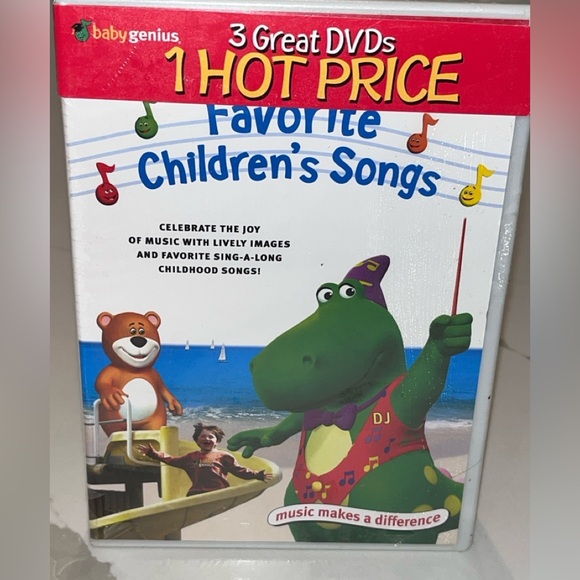 Baby Genius | Media | Baby Genius Dvds 3 Dvd Set Childrens Songs ...